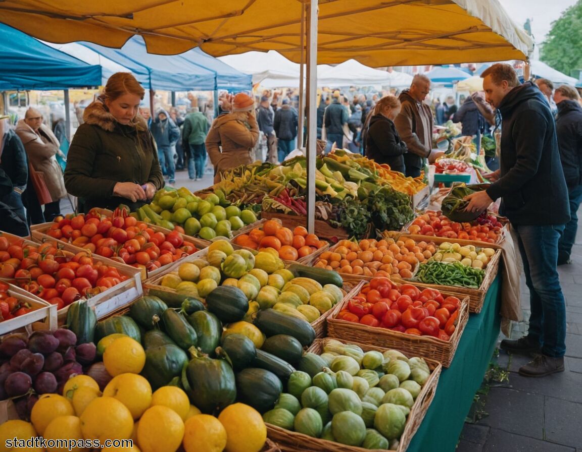 Die besten Wochenmärkte in Mannheim - Stadtkompass